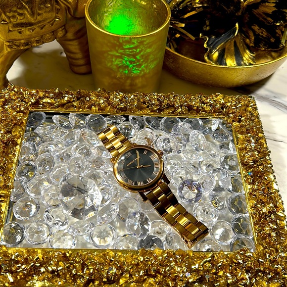 Michael Kors | Jewelry | Womens Michael Kors Nori Rose Gold Tone Watch ...